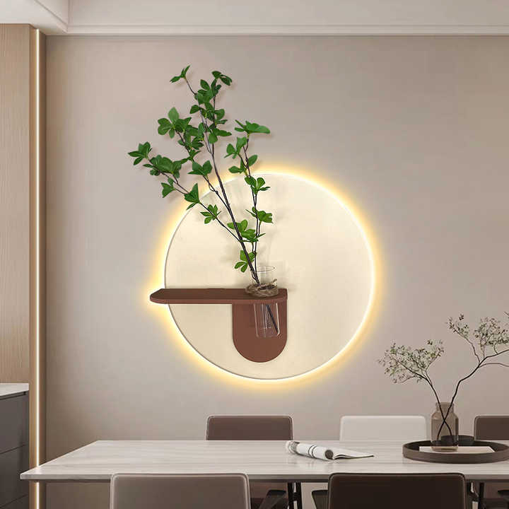 3D Textured Wall Art - Modern Luxury LED Light Painting