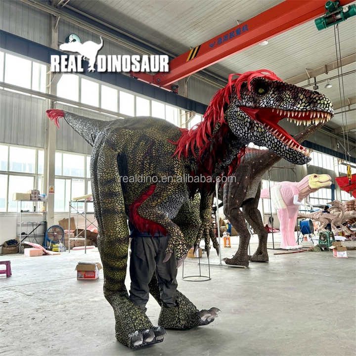 Walking Velociraptor Costume - Realistic Dinosaur Suit