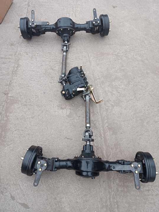 4WD Gasoline Engine Drive Transmission Chassis - New