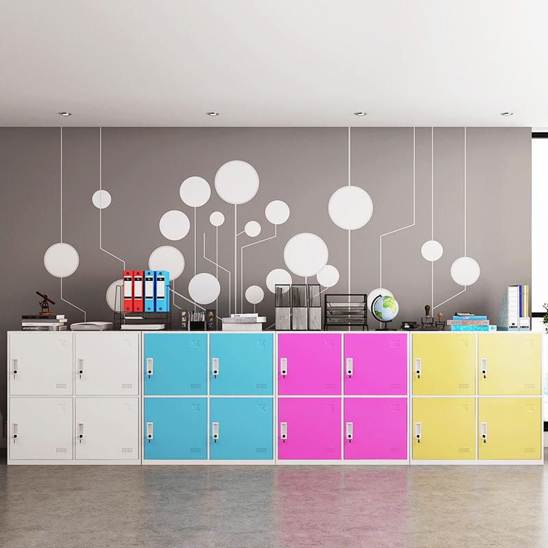 Metal School Furniture Storage Cabinets, Classroom Student Wardrobes ...