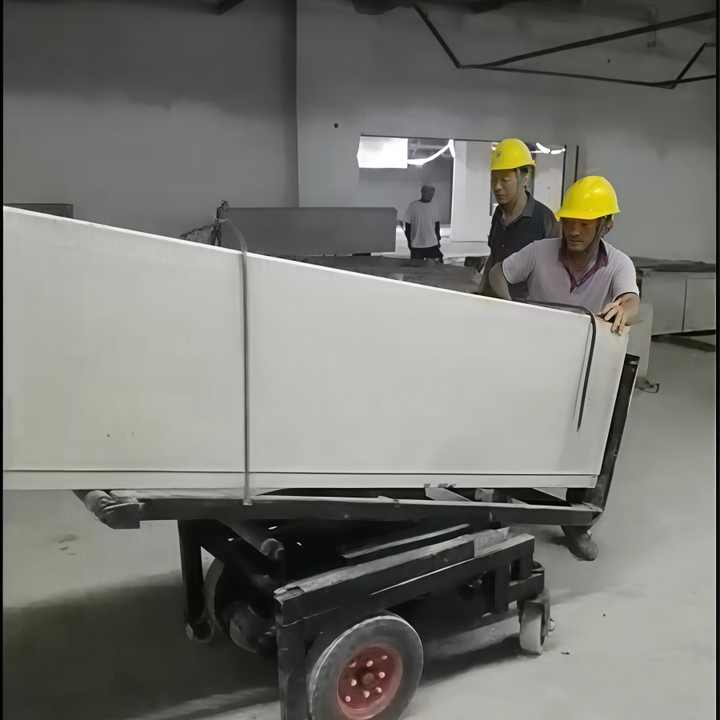 Industrial-Grade Tilt Platform Cart with Adjustable Design for Elevator ...