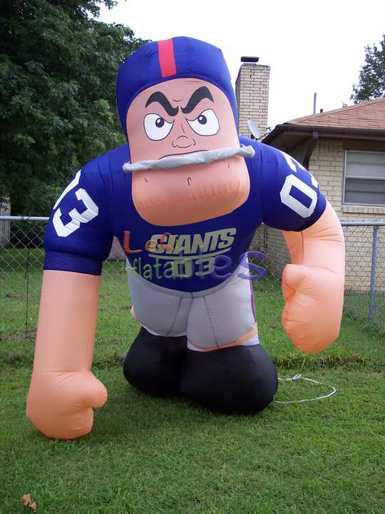 7ft Customized Giant Inflatable Football Player Model