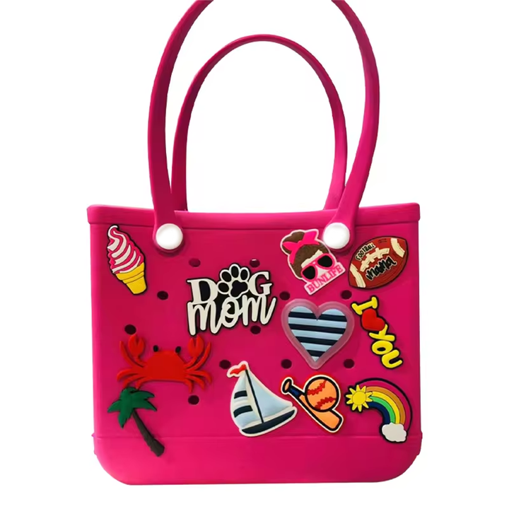 2025 New Fashion Wholesale EVA Bag Tote Bog Bags Silicone Beach Sports ...