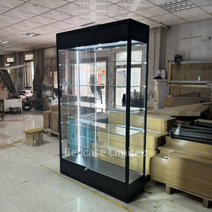 Used glass display cabinet for sale store