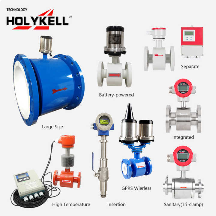 Holykell Electromagnetic Flow Meter - Precision & Reliability