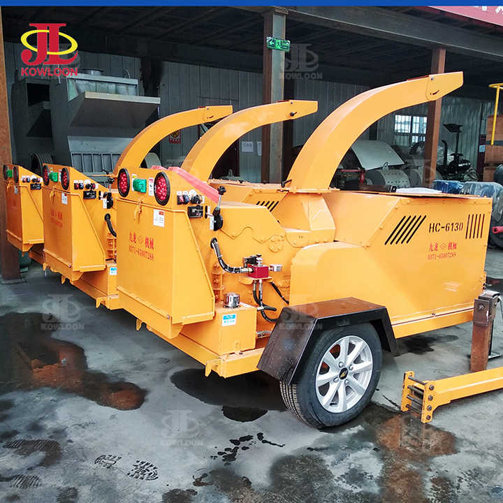 100hp Tree Log Cotton Stalk Crusher - Efficient Wood Chipping