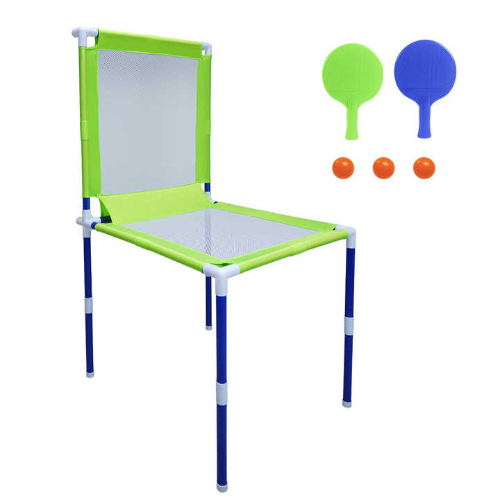 Portable Trampoline Ping Pong Table for Kids and Adults Foldable Ping ...