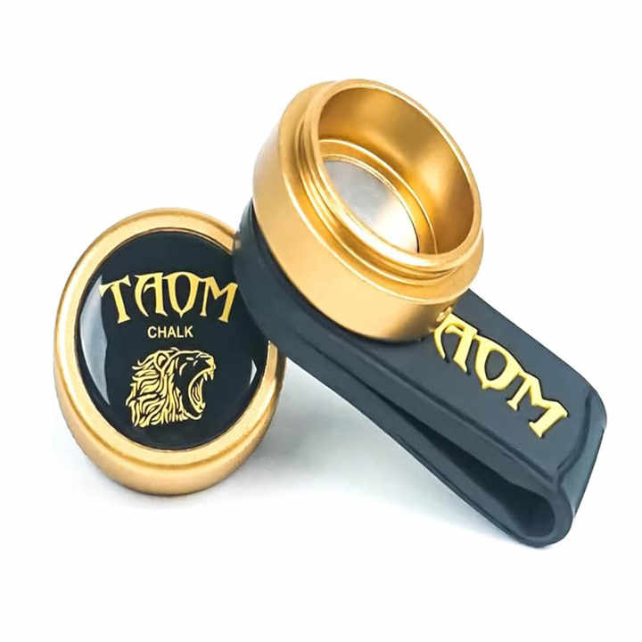 Xmlinco TAOM Round Shaped Pool Chalk Holder Portable Pool Chalk Cubes ...