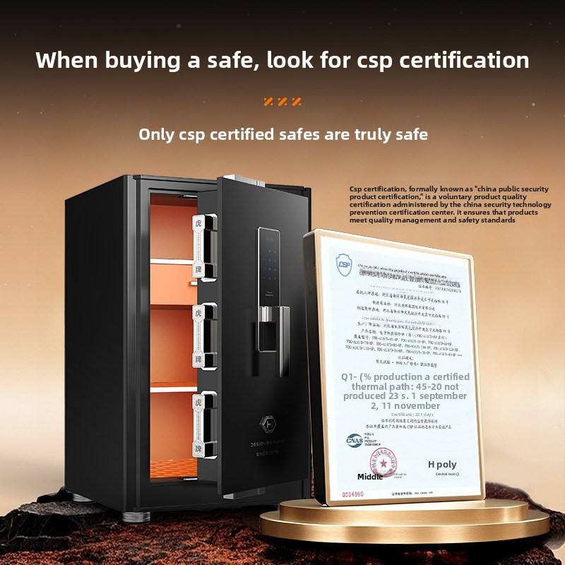 Upgraded Tiger Brand Facial Recognition Fingerprint Password Lock CSP ...
