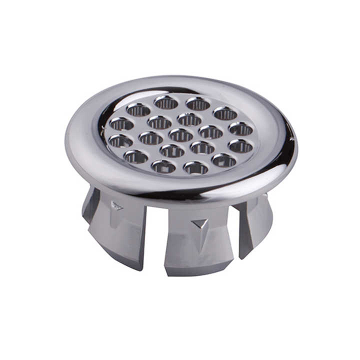 Chrome Ceramic Basin Overflow Cover Lavatory Basin Decorative Cover ...