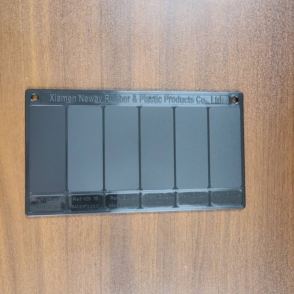 VDI 3400 & SPI-SPE Finish Card - Injection Molded Plastic Surface ...