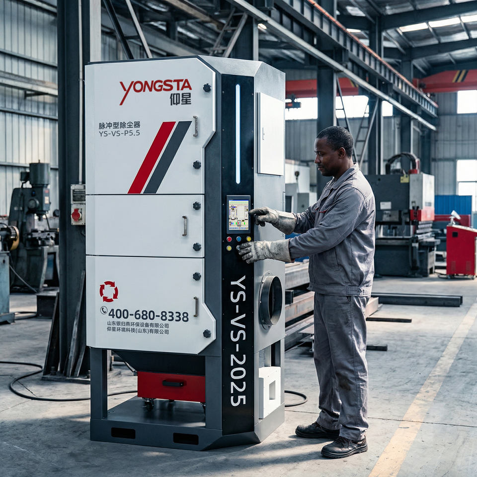 New Air Pollution Control System Carbon Steel Filter Cartridge Dust ...