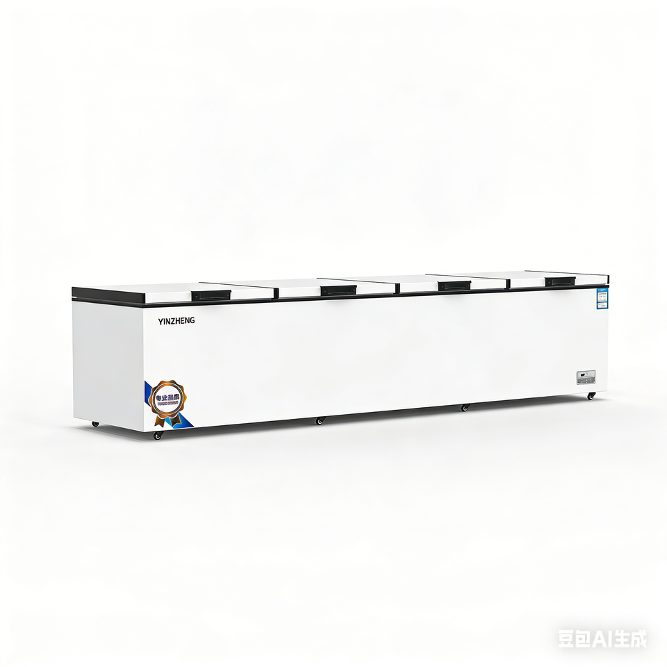 YINZHENG Commercial 4-Door Horizontal Chest Freezer with Direct Cooling ...