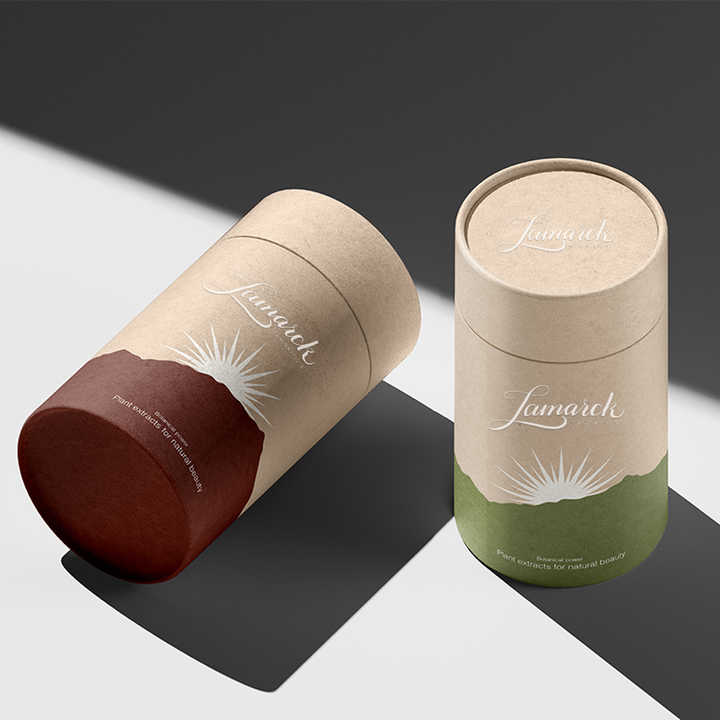Custom Biodegradable Luxury Cylindrical Food Grade Round Box Tea Gift ...