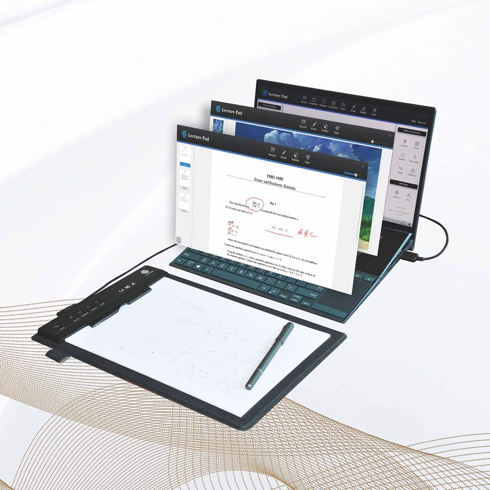 Handwriting Tablet Built-in Lecture Pad System 1920x1080 Resolution ...