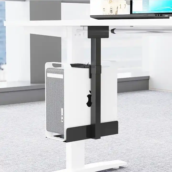 Universal PC Case Holder Under Desk Wall Side Width Height Adjustable ...