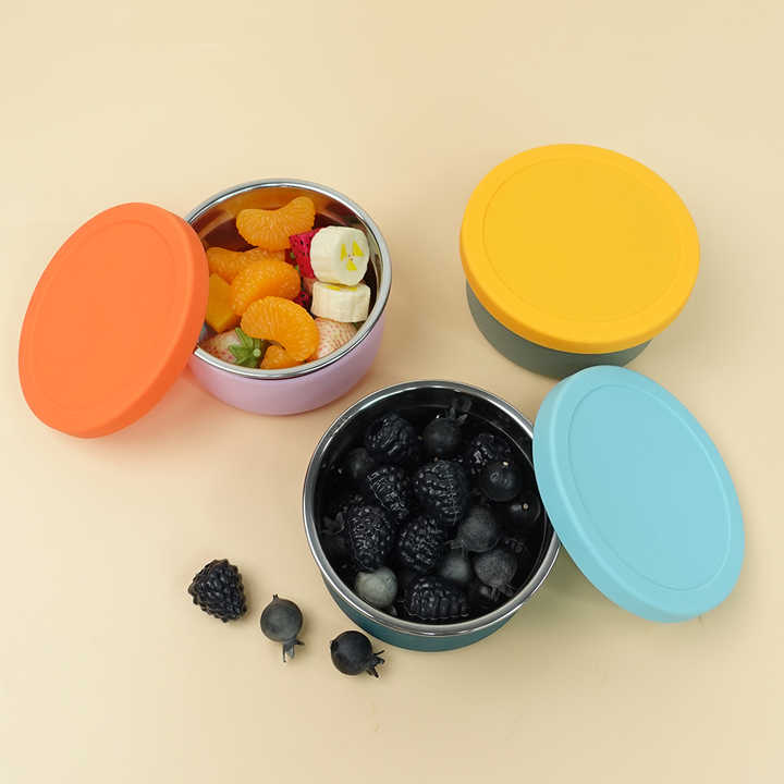 Wolfe Original Design Stainless Steel Kitchen Storage Containers with ...