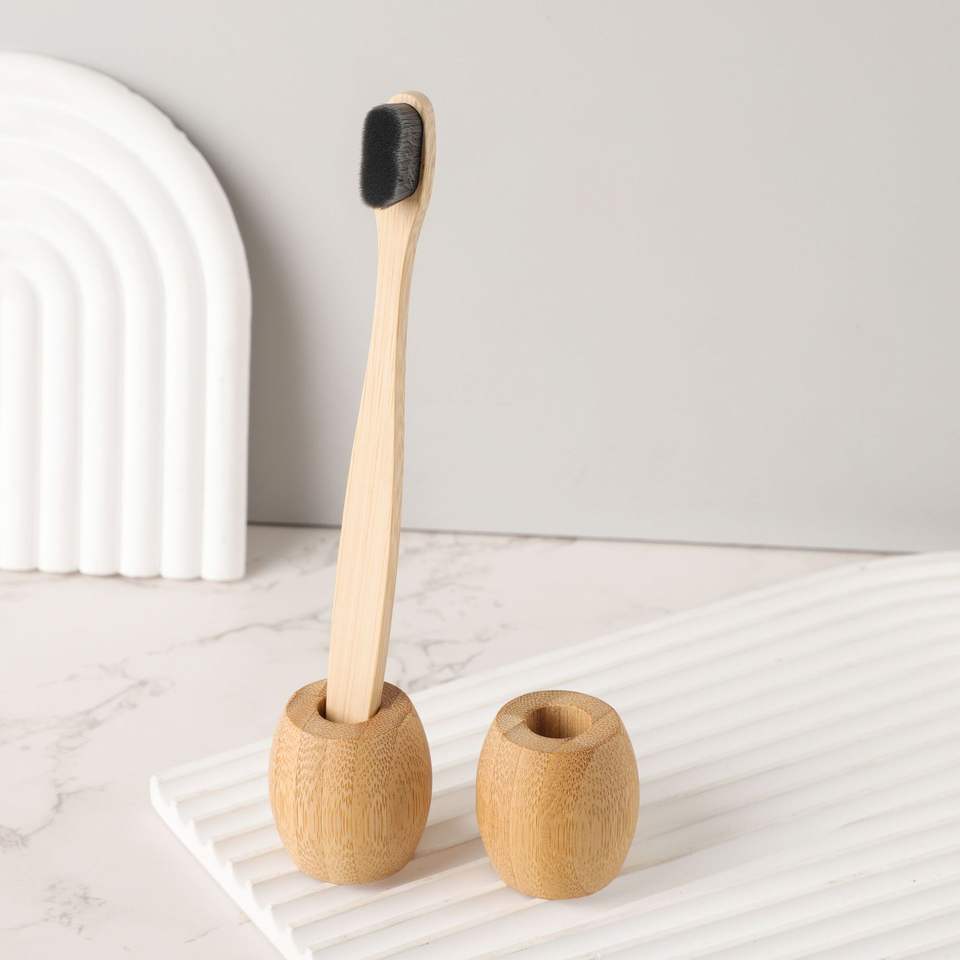 Toothbrush Stand Hotel Homestay Bamboo Round Storage Base| Alibaba.com