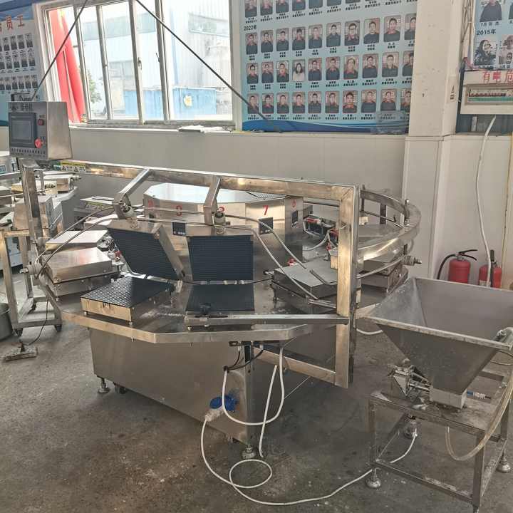 Automatic Wafer Rolling Machine Mesin Kue Semprong Adjustable Rolled ...