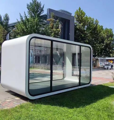 Sinoy Customized apple Cabin Pod Capsule Prefab Greenhouse Tiny House ...