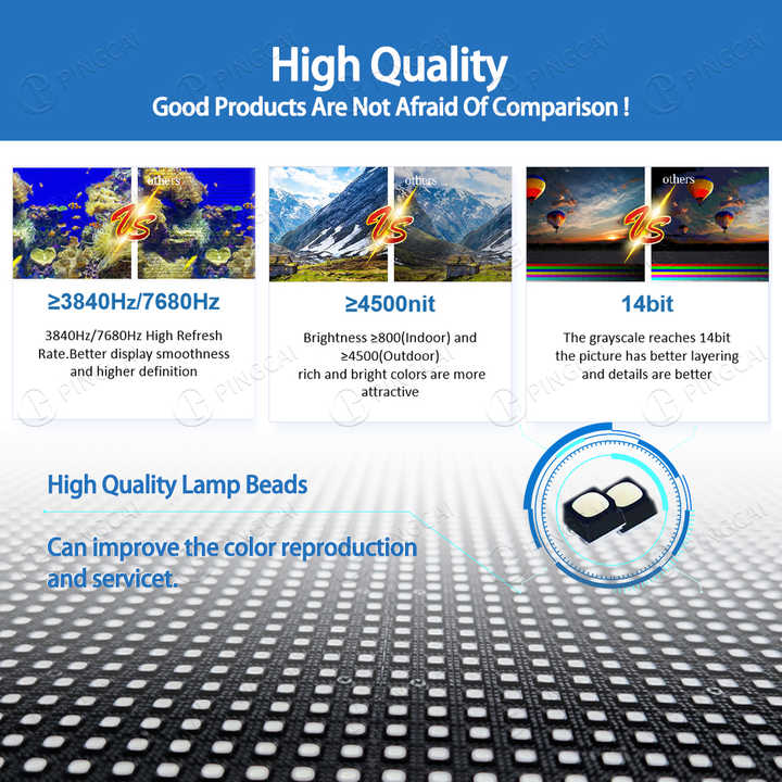 P2.604 Outdoor Indoor Large LED Display Screen Stage HD LED Digital ...