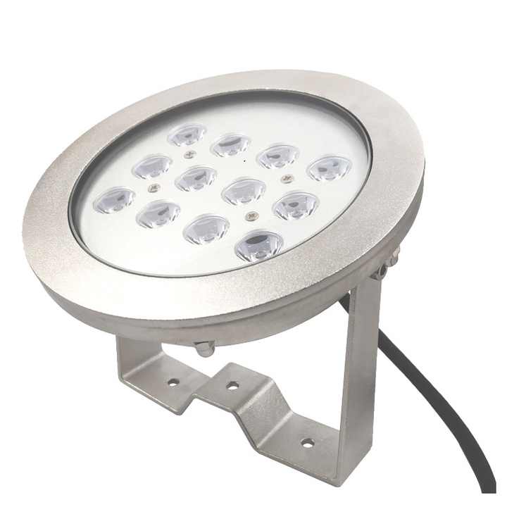 Stable Quality Supply 316L Stainless Steel 12W/24W/36W DC24V RGB Color Change IP68 Waterproof ...