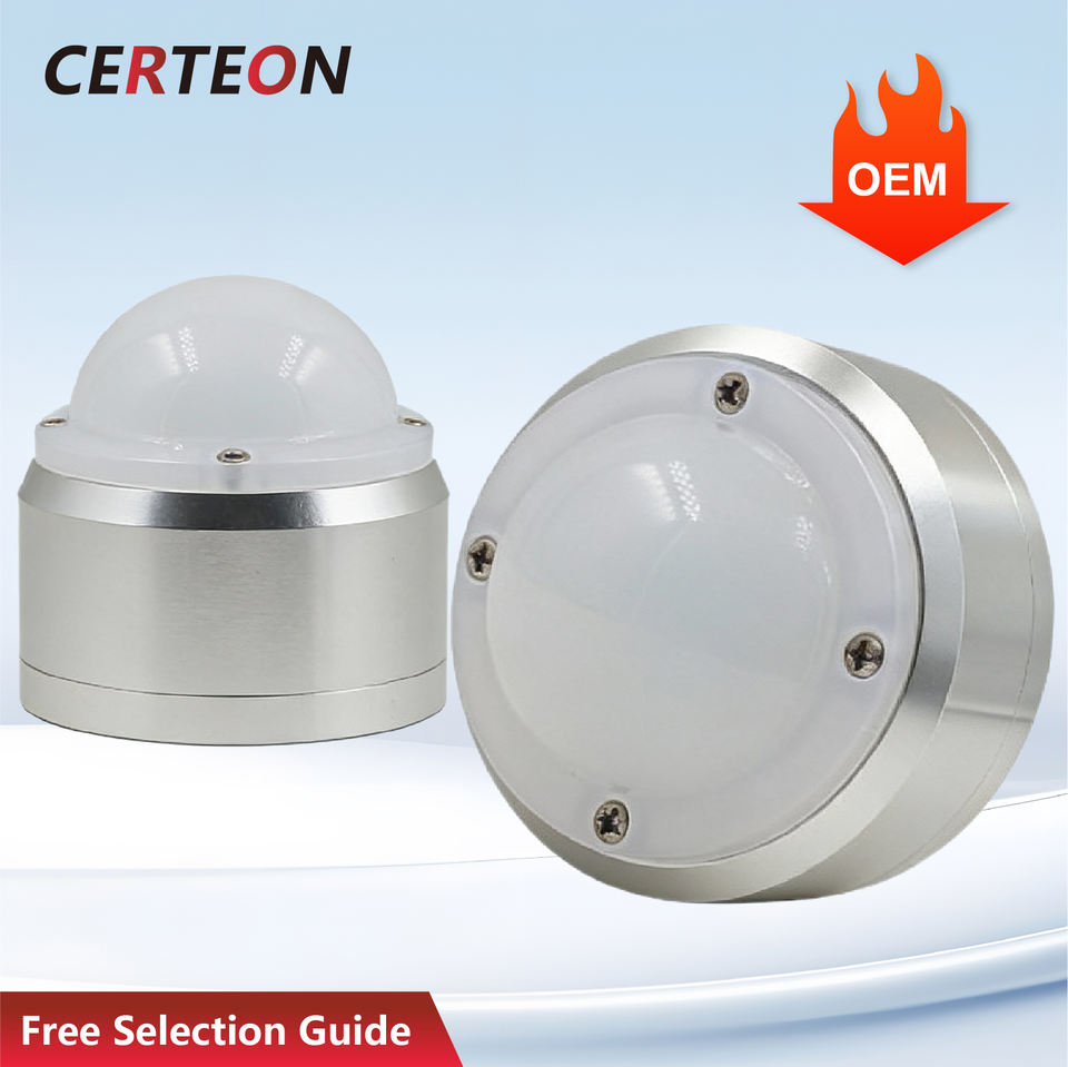 RS485 Light Sensor 4-20mA 0-10V Output IP65 Outdoor Photocell for ...