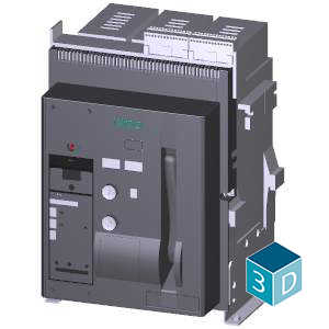 Siemens 3WT air Circuit Breaker Fixed-mounted Circuit Breaker 3-pole