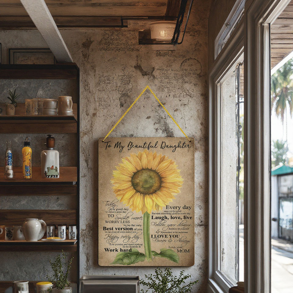 High Quality Custom Design Wooden Sign Wall Hanging Decoration Vintage ...