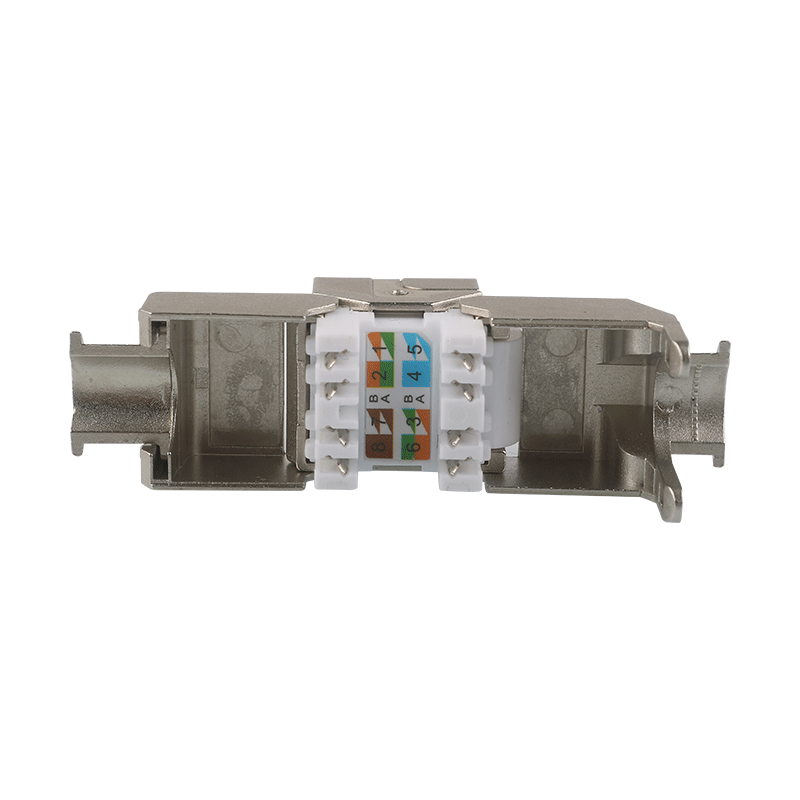 RJ45 CAT6A FTP STP Network Keystone Jack for LAN Cabling
