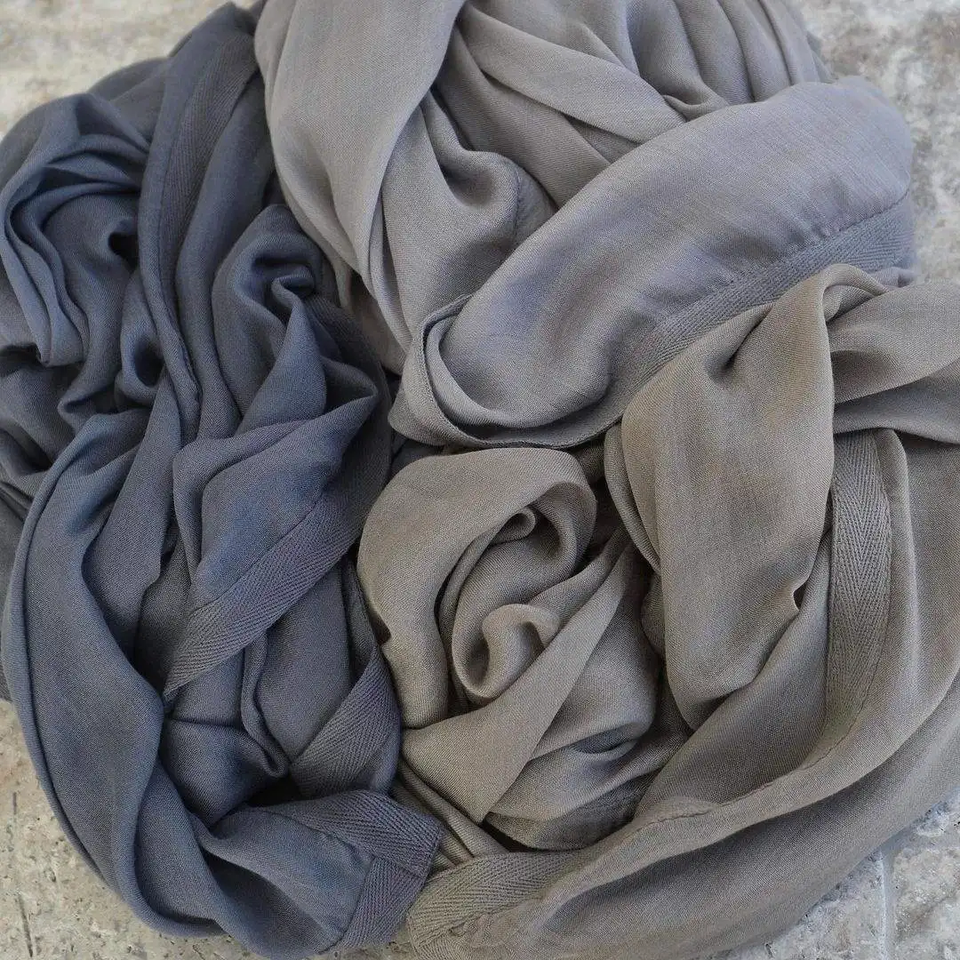 2024 Soft Lightweight Natural BAMBOO Modal Hijab for Muslim Women