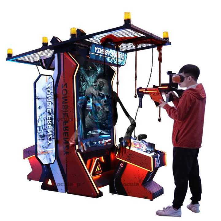 VR Arcade Games - Zombie Shooting Motion Platform 2025