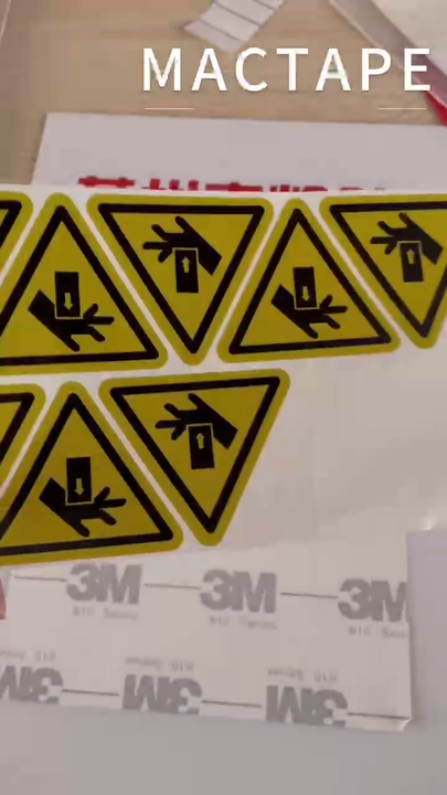 3M Custom Reflective Vehicle Warning Signs Door Collision Bar ...