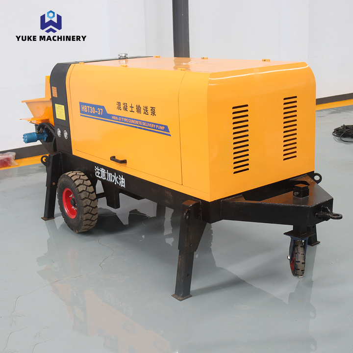 Efficient Portable Concrete Pump Cement Sand Transfer Pump Machine ...