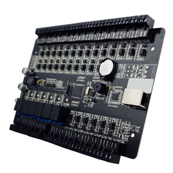 TCP/IP Four Door Access Controller with Fire Alarm Port and Burglar ...