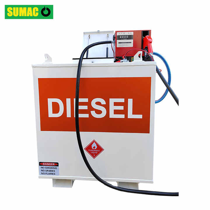 1000 Liter Double Wall Fuel Tank with Pump - Durable & Efficient