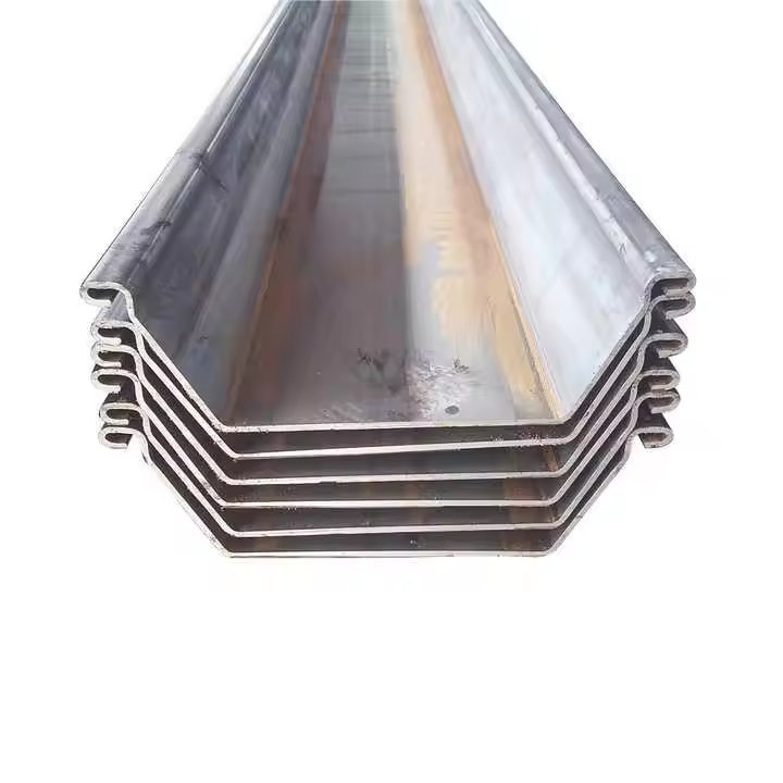 Fast Installation Type Z Az-19-700 Steel Sheet Piles 6M 12M Factory ...