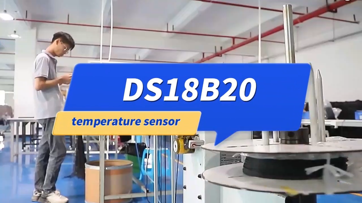 Ds18b20 3 Wire 1m Ds18b20 Sensor With Flange Stainless Steel Probe - Buy Ds18b20 Temperature ...