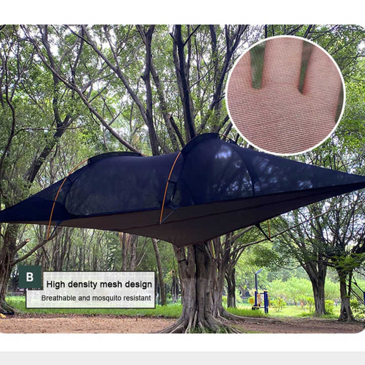 Hanging Tree House Hammock Tents Outdoor Family Netted Pop up Camping ...