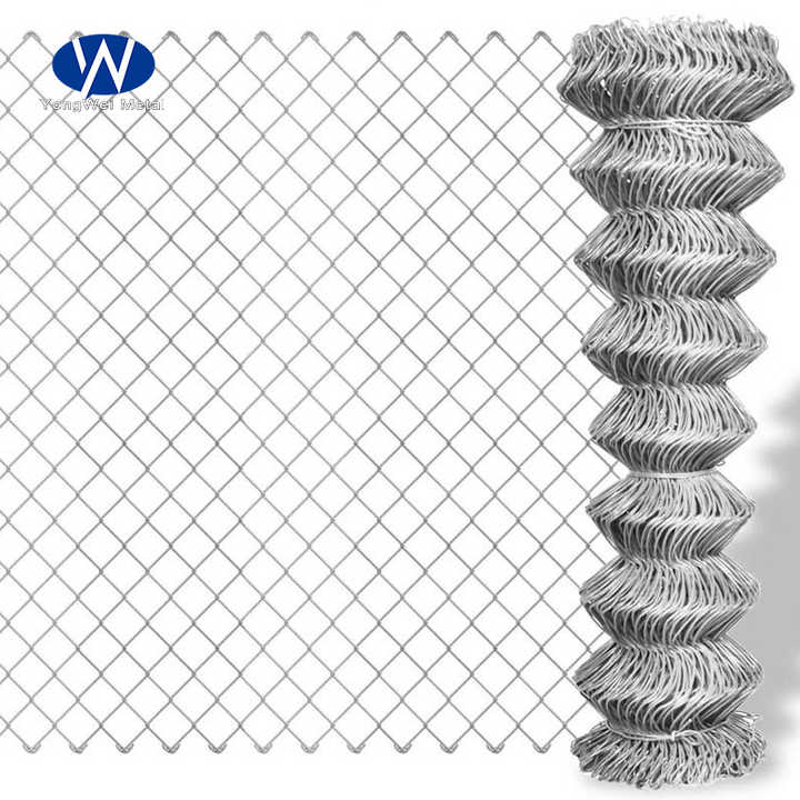 3.0mm Galvanized Pvc Coated Mesh Rolls Cyclone Wire Chain Link Fence Panels Chain Link Fence ...