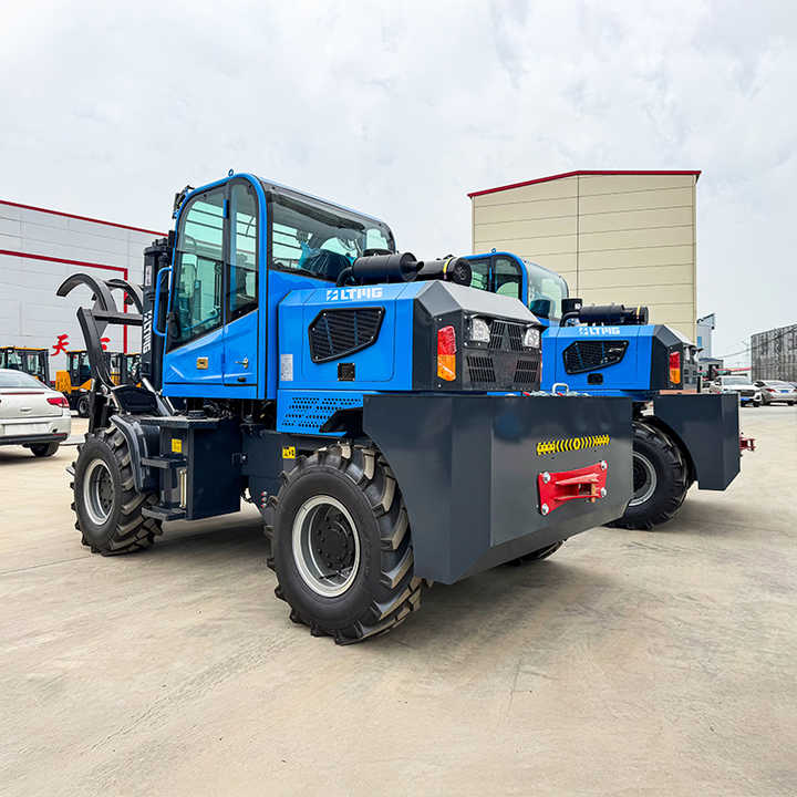 Hot Selling 2 Stage Mast Forklift Machine 3 Ton diesel Rough Terrain ...