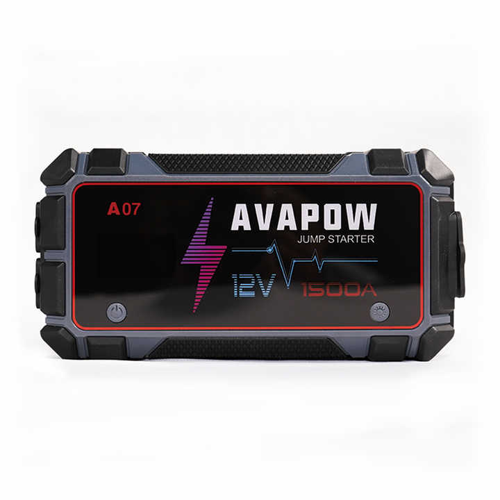 AVAPOW A07 Car Jump Starter - Reliable 12V Emergency Power