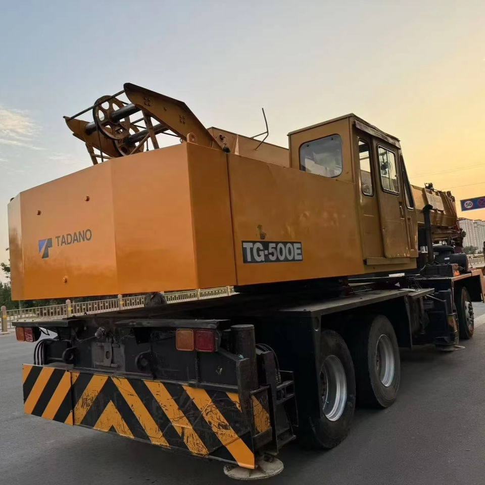 Used 50 Ton Truck Crane Tadano TG-500E 50ton Crane Manufactured in ...