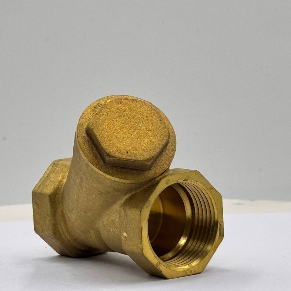 Y Type Brass Check Valve Filter in Stock and No MOQ High Temperature SS ...