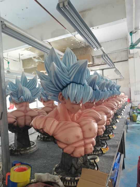 Dragonball Anime Action Character Life Size Sculpture