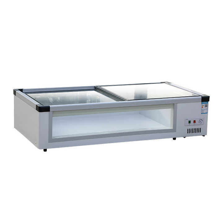 Small Commercial Portable Counter Top Freezer - Ideal for Salad Display