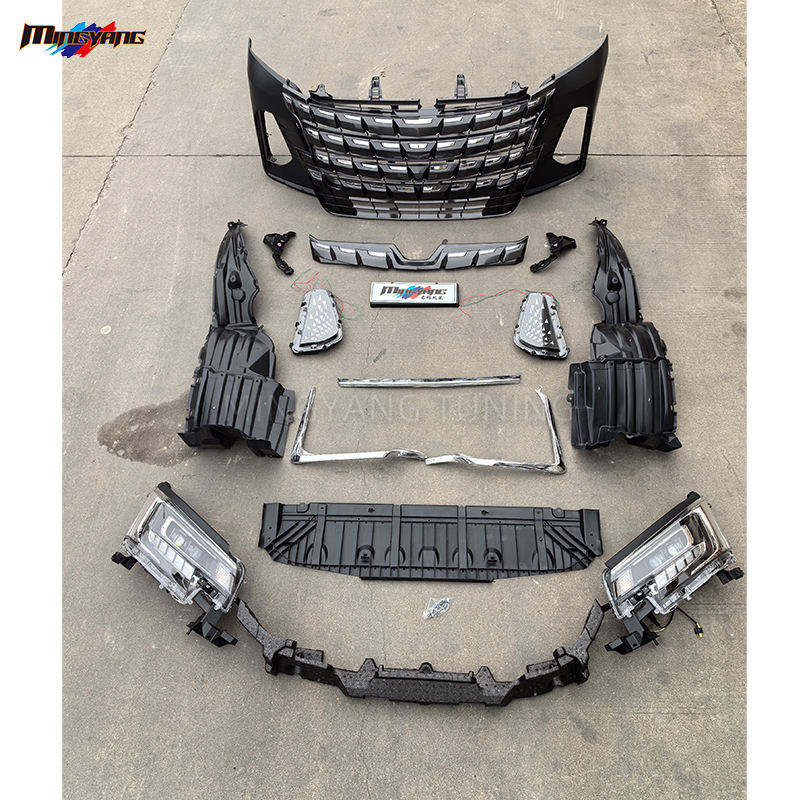 Toyota Hiace 2016-2020 Full Set ABS Body Kit with Interior & Head/Fog ...