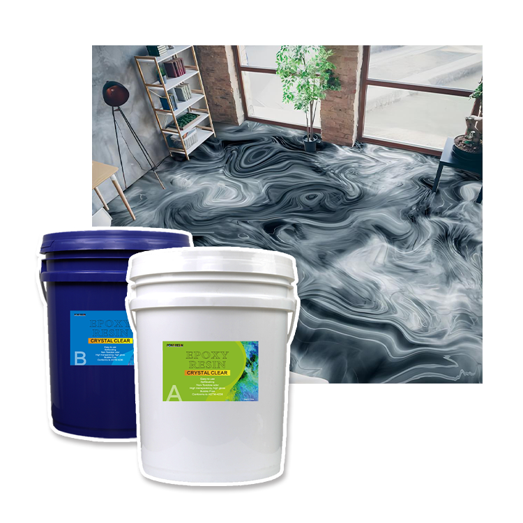 Waterproof High Gloss Epoxy Floor Paint - Durable & Non-toxic