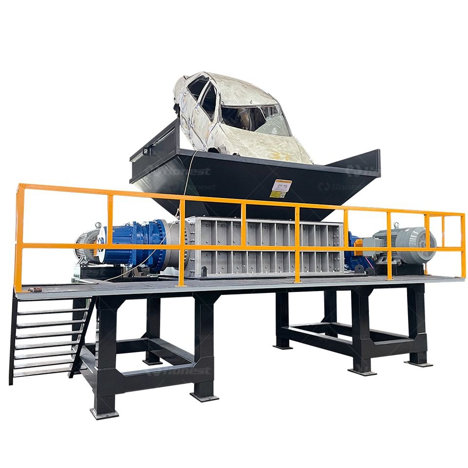 High Efficiency Car Recycling Shredder for Sustainable Metal Processing