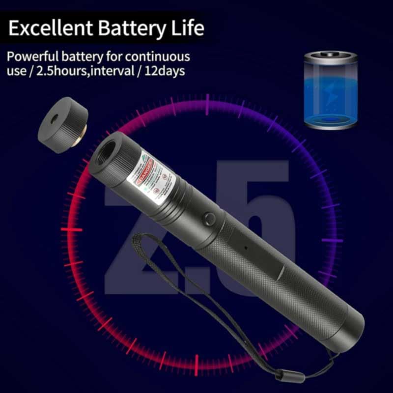 Long range laser pointer Nisoul green jd-301 laserpointer brennen ...